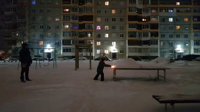 Загадочный взрыв петарды. Вертушка.