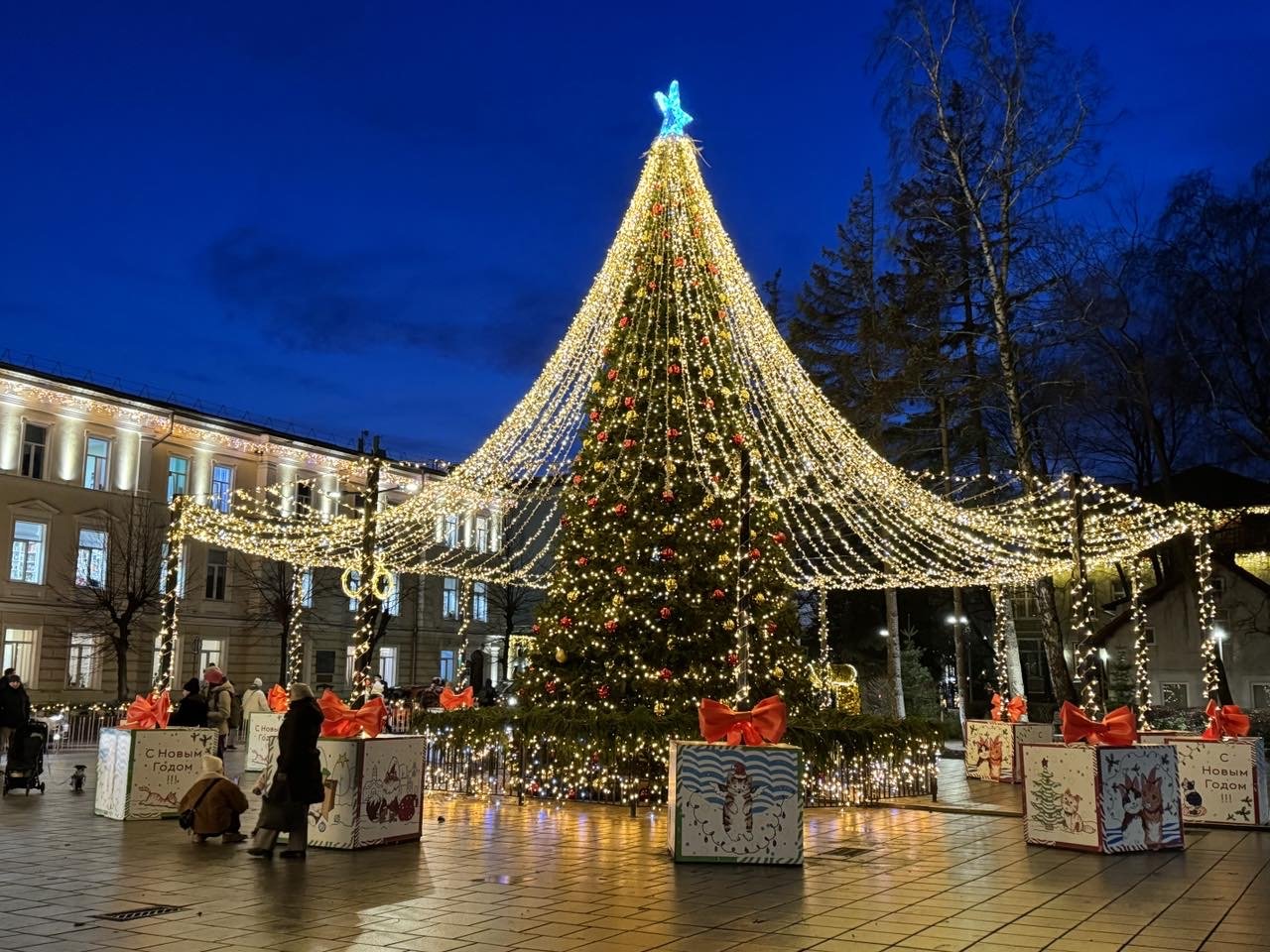 Новогодний Зеленоградск 2024. 28.12.2023