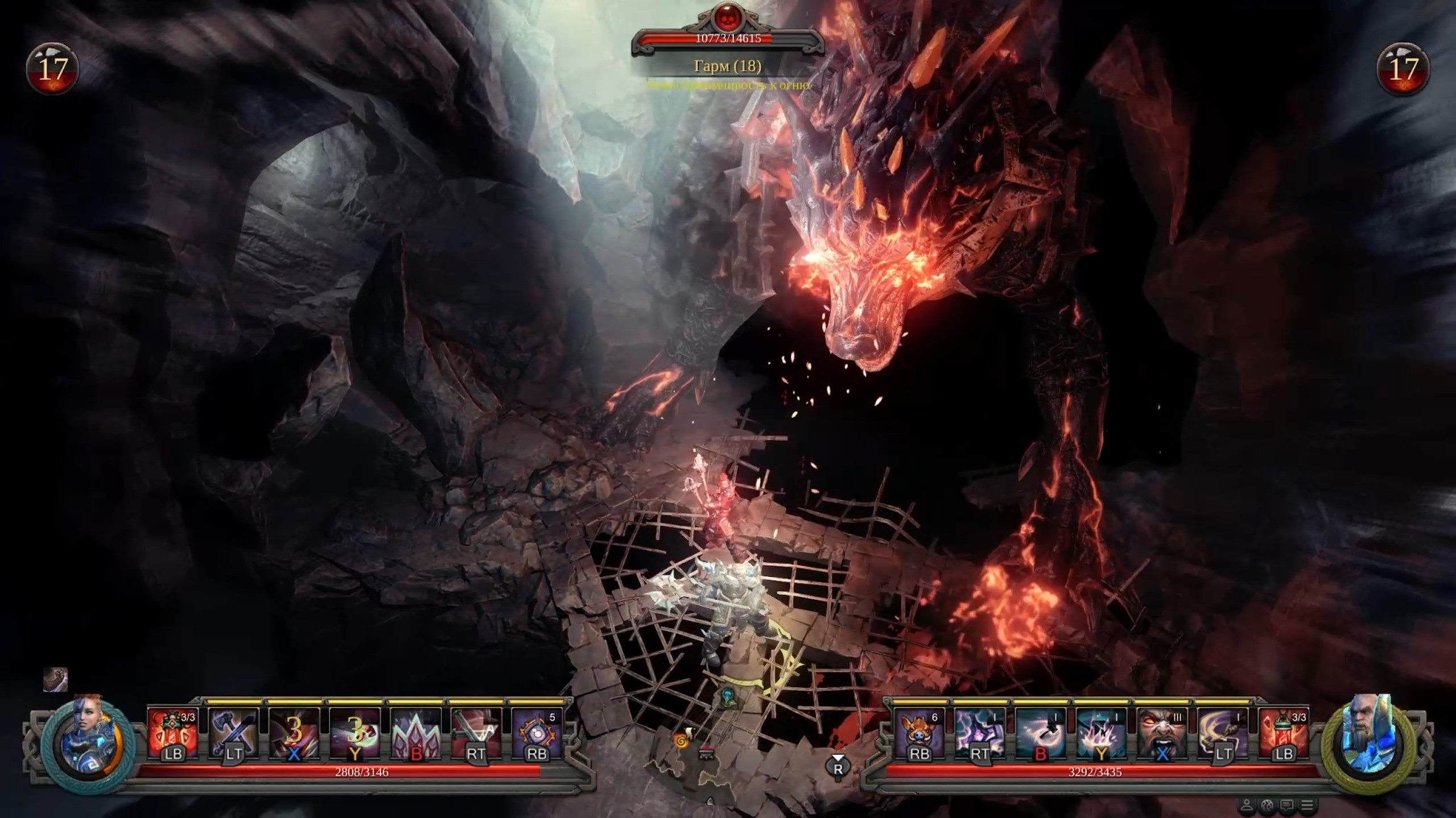 Vikings - Wolves of Midgard 14. Логово Симуль [Co-op]