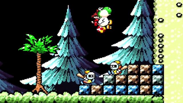 Yoshi's Island: Super Mario Advance 3 (2002) - Secret 6: Endless World ...