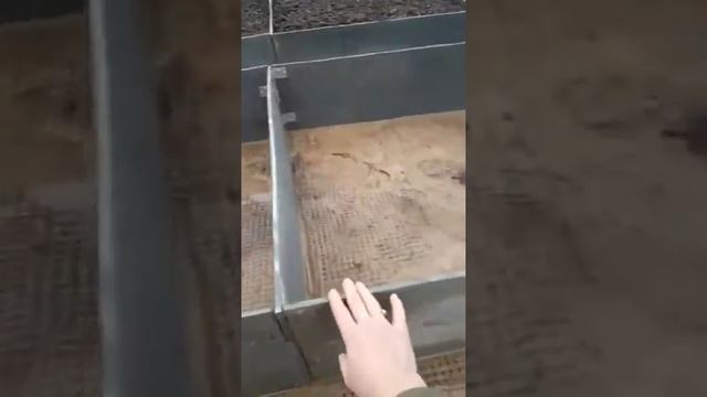 Грядки из плоского шифера  Долговечность и красота