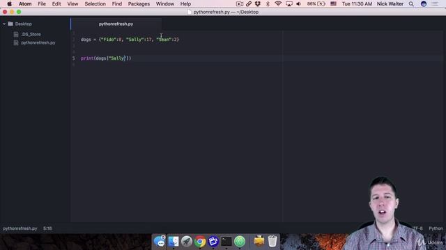 2. Python Refresher - 13. Dictionaries