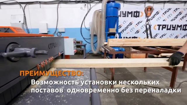 Многопильный станок Триумф М 1000