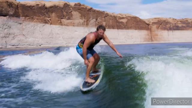 Видео серфинга (Wakesurfing)