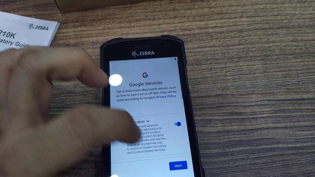 ЕС21 Zebra terminal android 10