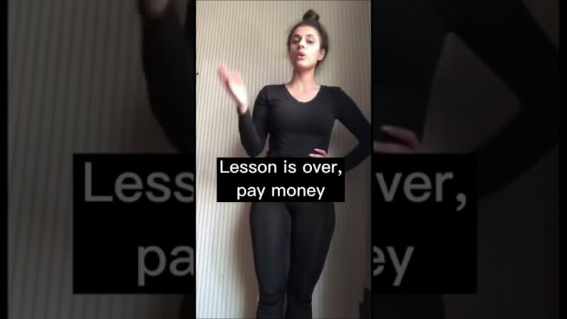 My first lesson:)
