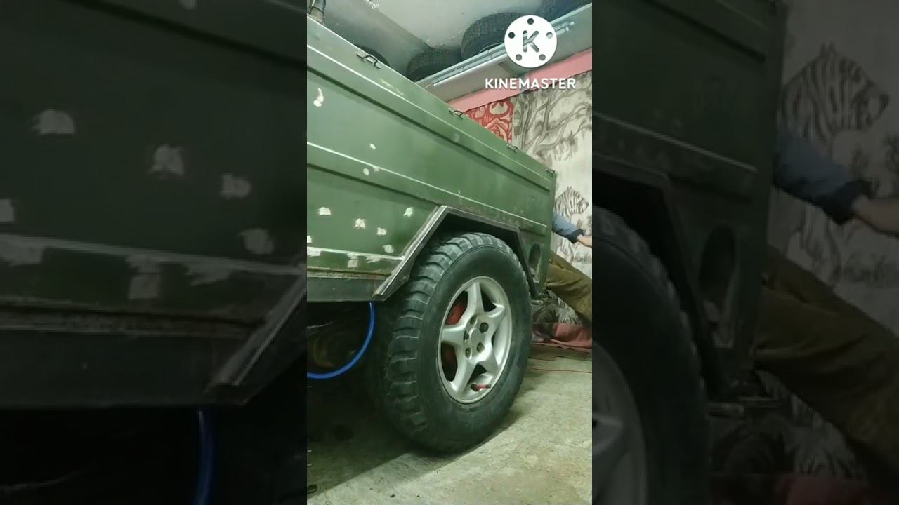 Максимальные ХОДА ПОДВЕСКИ с пневмой на луазе. Эксперимент #shorts