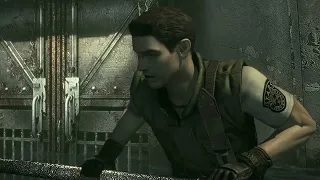 Resident Evil HD Chris Redfield part5. Битва с растением мутантом. Новые враги - Хантеры.mp4