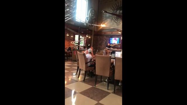 Еда в Сочи Парке падает с потолка