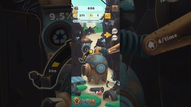 Trash Tycoon: idle clicker - Gameplay Walkthrough Part 1 (Android & iOS ...