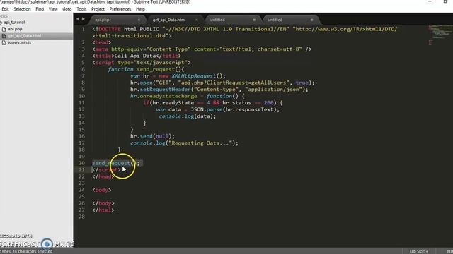 How to Create API with PHP Part 3- Creating Client side File – смотреть ...