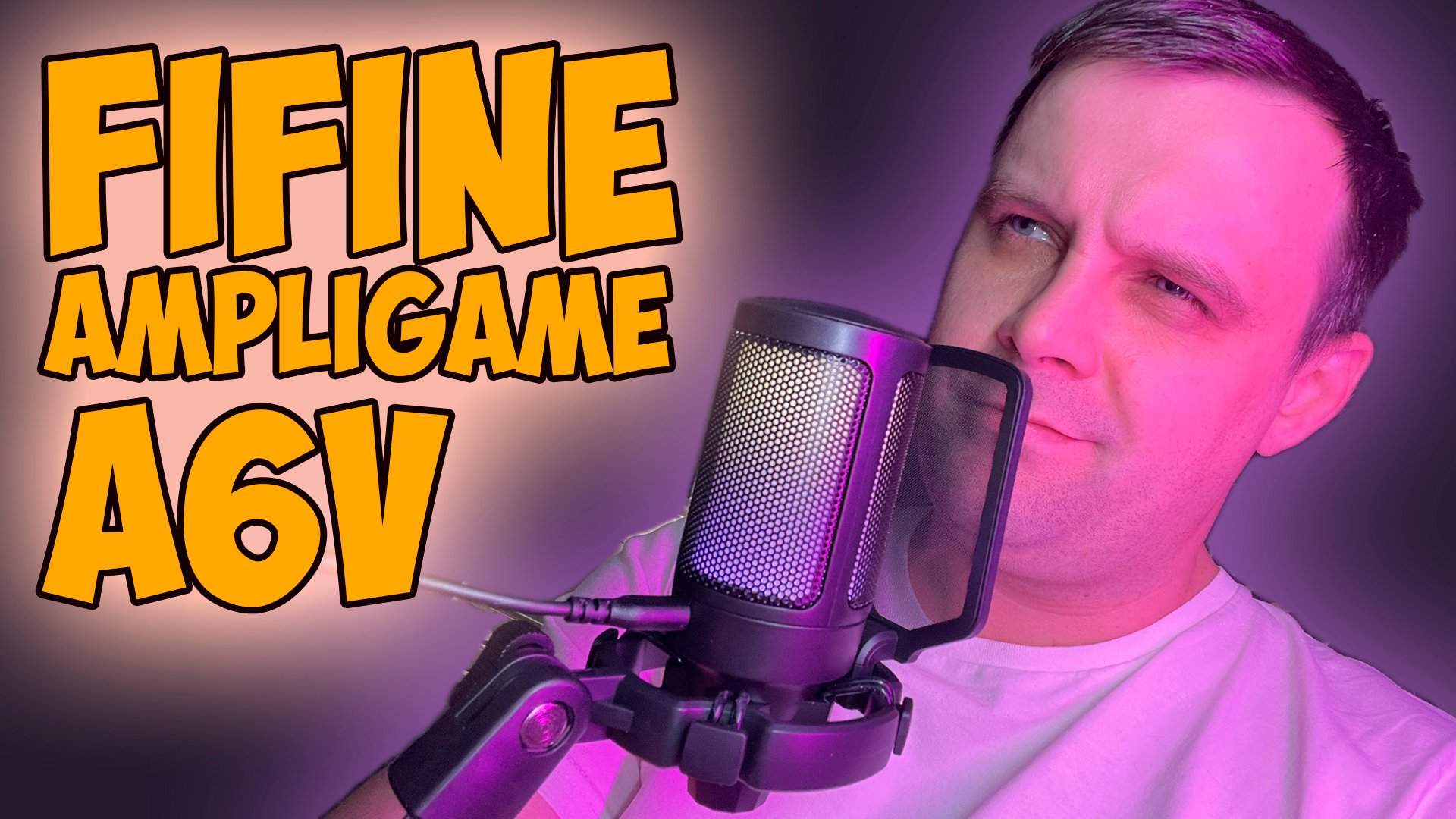 ✅FIFINE Ampligame A6V - Хороший микрофон за недорого!