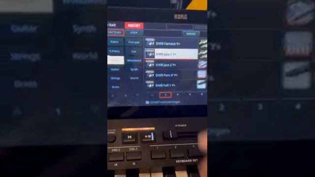 KORG PA5X ORGAN TIP