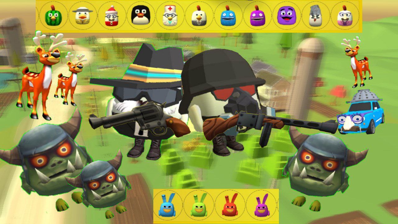 Обзор обновления Chicken Gun 3.8.0