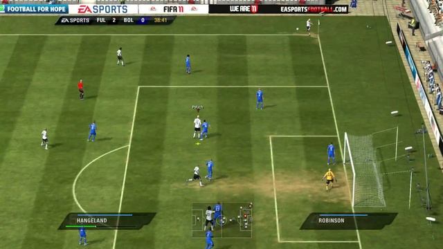 FIFA 11. Palka Palych (Fulham) vs ФК Содовик (Bolton)