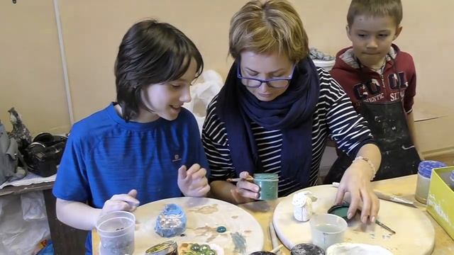 2019.04.18 Творческая студия Сфера.  Подготовка к Пасхе.
