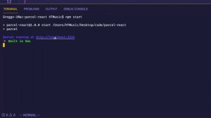 How to set up React JS with Parcel V2