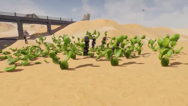 Кактусы против!Ninja .render ue4.