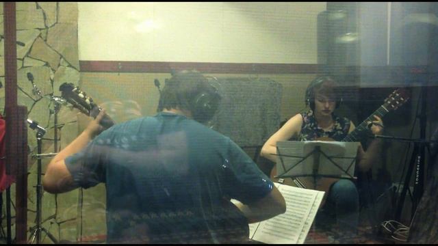 Рабочий видео-фрагмент записи. Классическая гитара. Бреусова Валентина, Симатов Никита (2021).