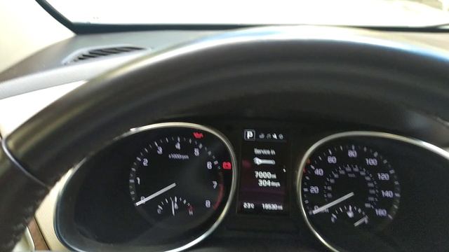 Настройка сервисного интервала Hyundai SANTA FE USA 2016-2018