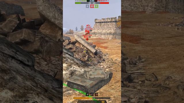 KpfPz 70 - Общий тест танка и обзор по ссылке #tanksblitz|#wotblitz|#shorts
