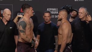 UFC Лондон: Битвы взглядов