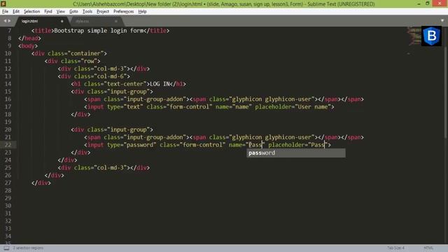 Bootstrap Login Design Form Code And Example How To Create Bootstrap Login Design Form