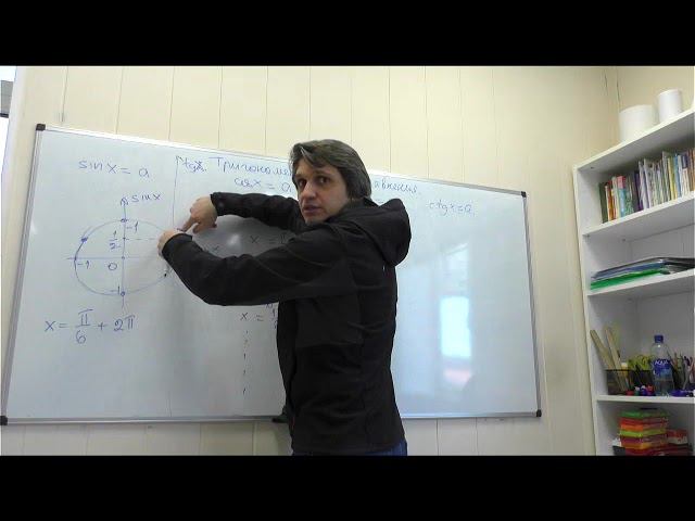 Тригонометрические уравнениия. Синус