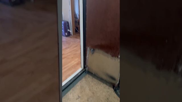 Реставрация входной двери: видео до работ