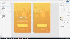 Login Screen UI Design with Adobe XD