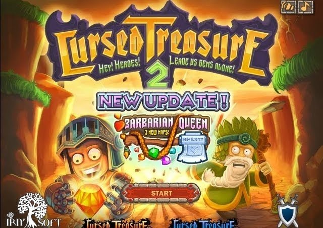 Cursed Treasure 2 - Barbarian Queen - Level 16 - ARID MESA