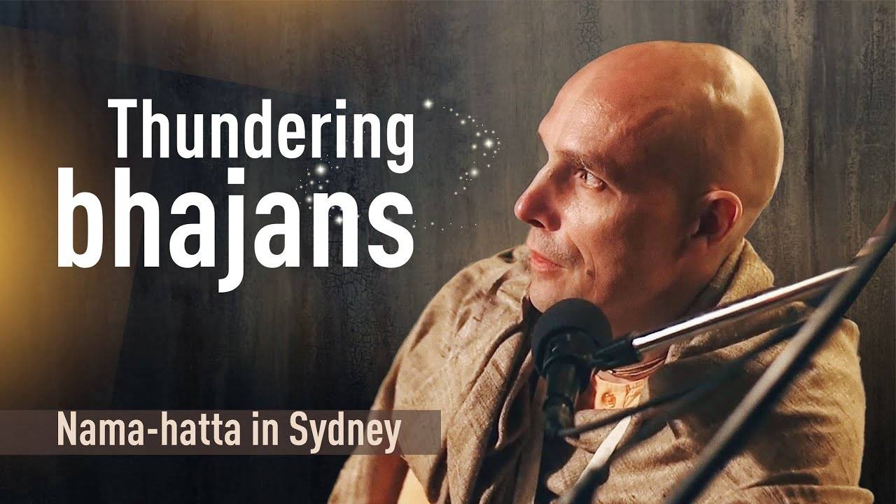 2024-01-21 — "Thundering bhajans" Nama-hatta in Sydney