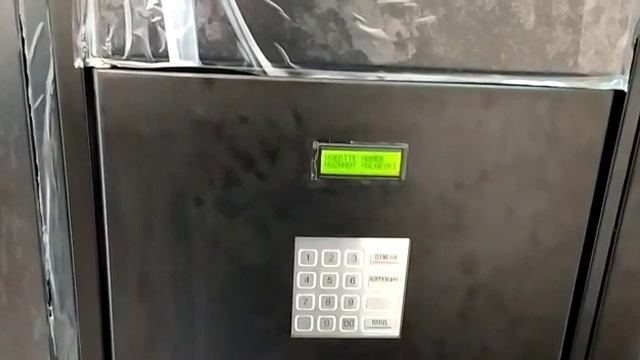 Автоматическая камера хранения на 11 ячеек, открытие по пин-коду. Часть 2