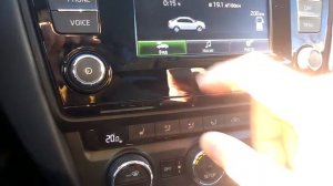 Skoda Octavia A7 Отключение ESP через Bolero