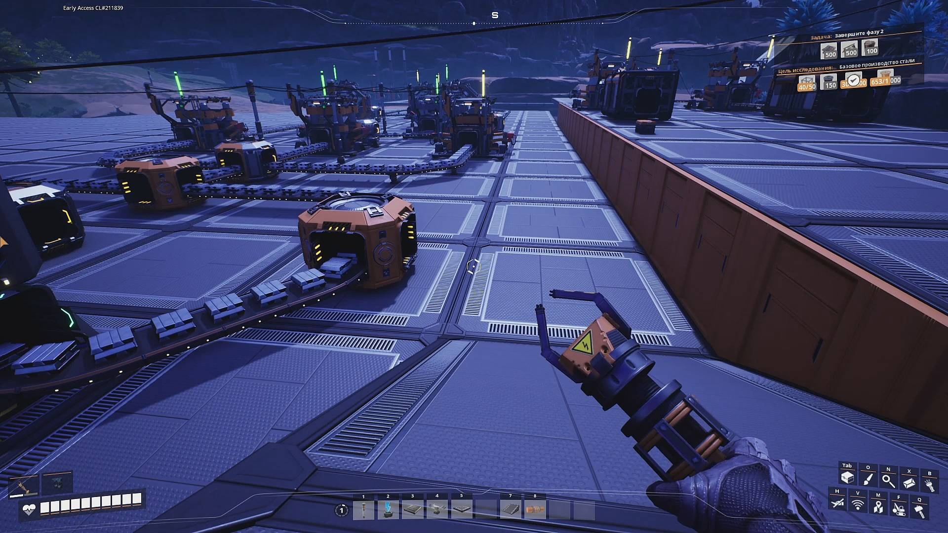 Satisfactory Последние приготовления для запуска парового двигателя (9 серия)