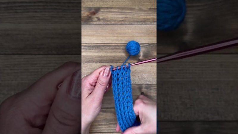 #shorts Very Simple Tunisian Crochet Cord