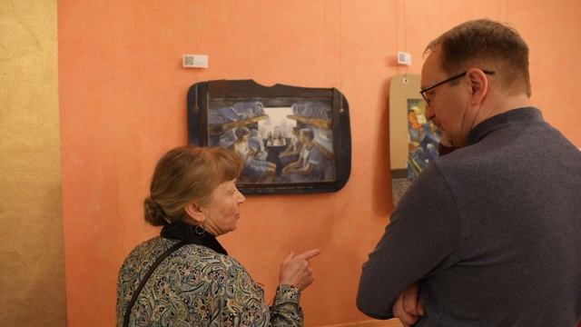 Уникальные куклы и картины: выставка художника Александра Кухтерина