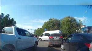 Драка на дороге