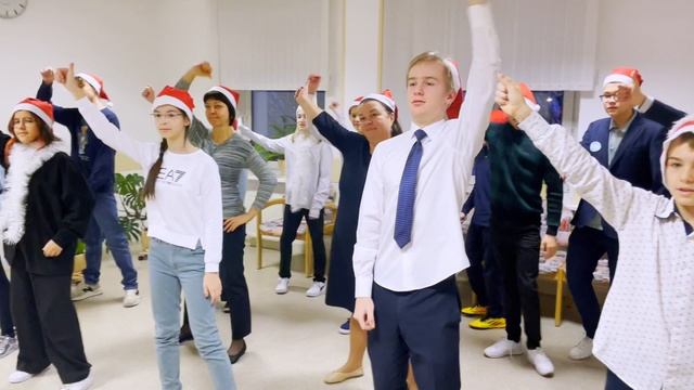 Флешмоб Санта Клауса