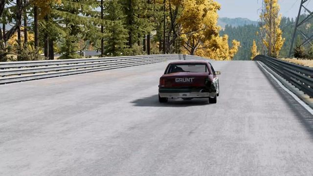 Смертельные гонки в BeamNG Drive