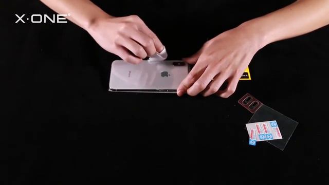 Extreme Shock Eliminator for Camera iPhone X - инструкция по установке защитной бронепленки от X-ONE