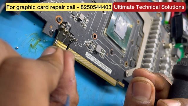 graphics card pin broken | damaged graphics card pins ग्राफ़िक्स कार्ड ...