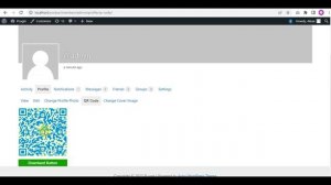 QR code for BuddyPress : WordPress QR code Generator Plugin