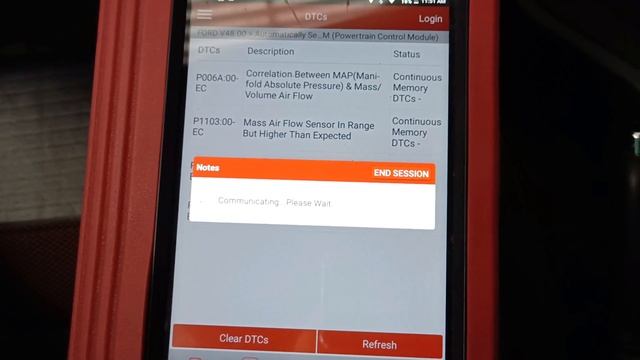 FORD RANGER | P006A:00-A8 Correlation between MAP&MAF and P1103:00-EC ...