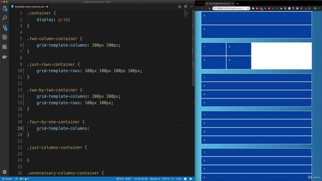 6 Defining Rows and Columns
