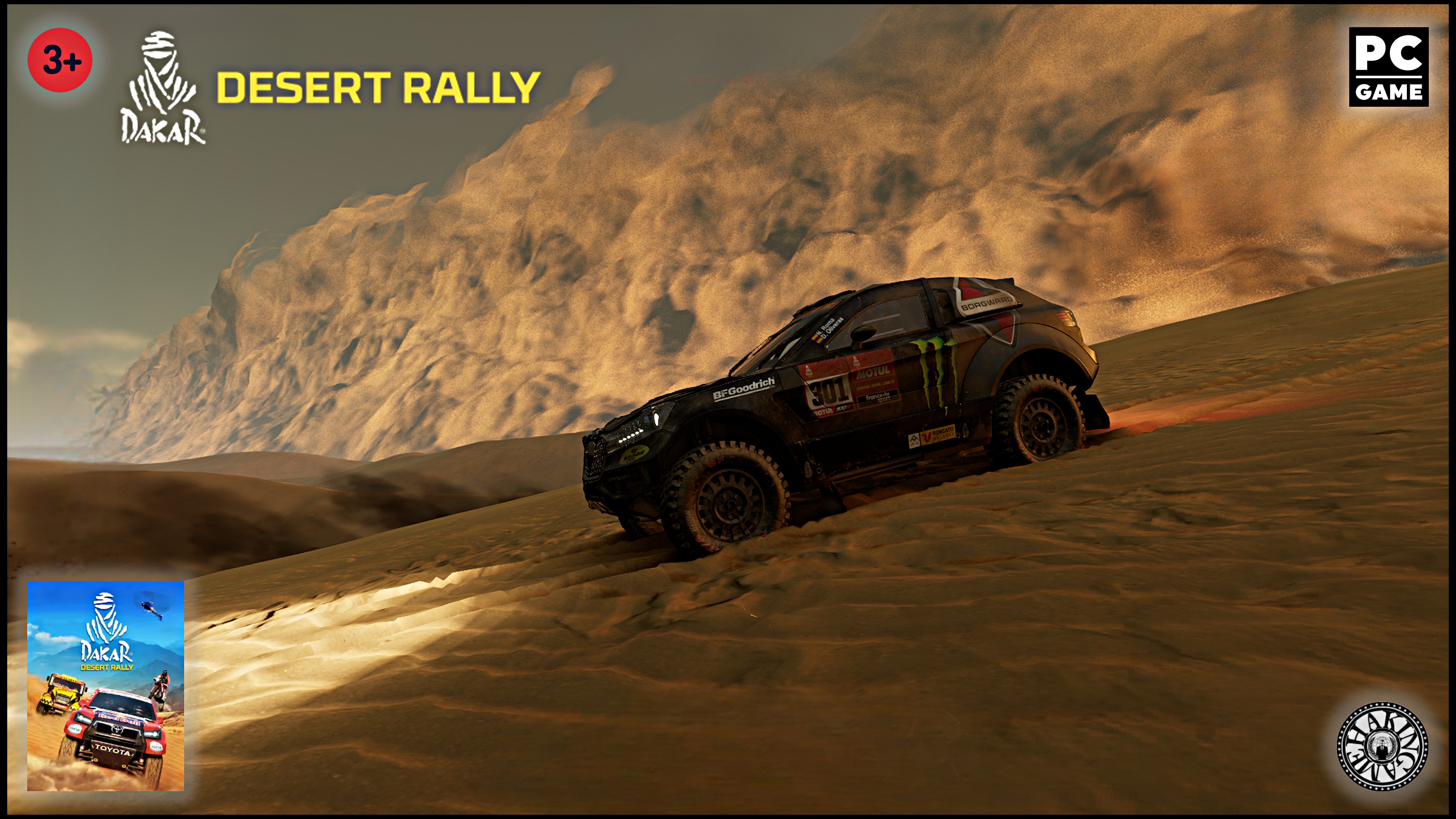 Sakaka. Borgward Rally Team. Dakar Desert Rally 2022 (PC)