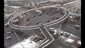 17.01.2015, ДТП на перекрестке пр.Славы и ул.Будапештской