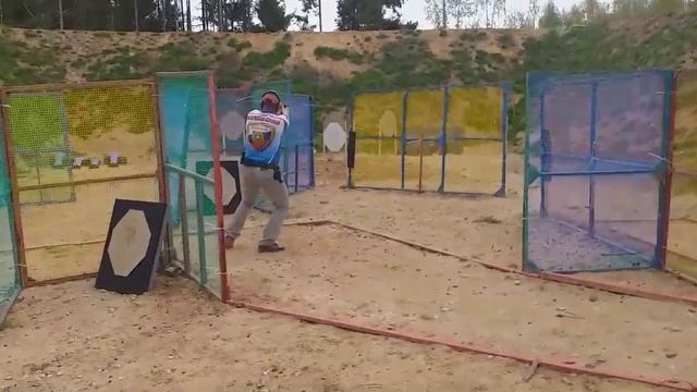 Соревнования IPSC. Пулеулавливатели 600х800