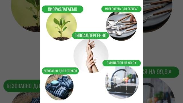 Концентрат 1:1 для мытья посуды "Фрау Гут" (лимон)