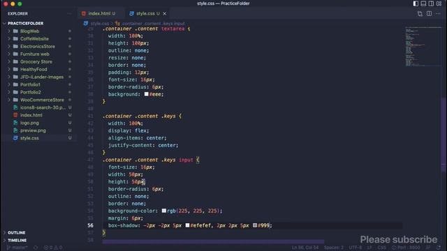 Neumorphism working keyboard using Html Css and JavaScript 🔥 – смотреть онлайн видео от JS С ...